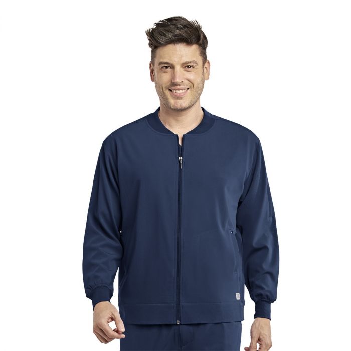 WonderWink Aero 8229 Men's Zip Bomber Scrub Jacket