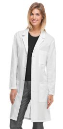 antimicrobial lab coat cherokee scrubs unisex 1346