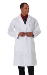 White Swan Meta Heavy Lab Coat 44" | UniformsAndScrubs